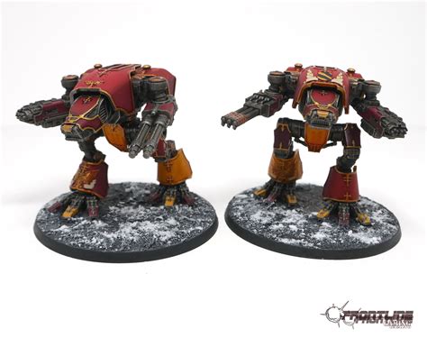 Completed Commission Adeptus Titanicus Army Frontline Gaming