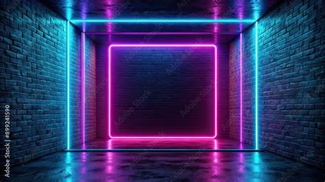 Aesthetic Dark Wallpaper Background With Neon Light Aesthetic Dark