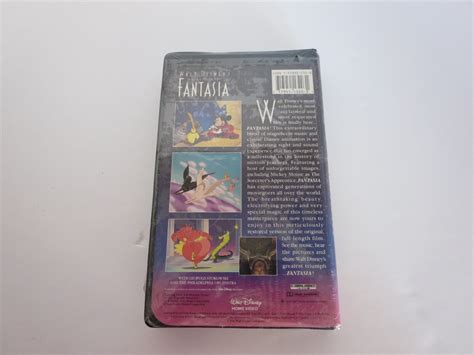 Walt Disneys Masterpiece Fantasia Vhs 1991 For Sale Online Ebay