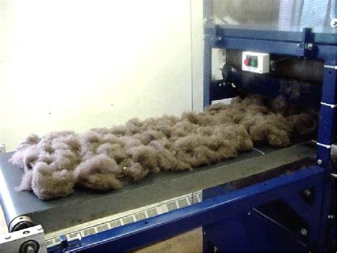 Alpaca Fiber Mill Fiber Processing