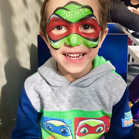 Ninja Turtle Raphael Face