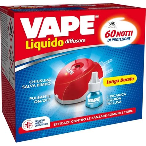 Vape Liquid Insecticide Diffuser Electrodiffuser 1 Liquid Refill 60