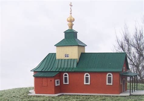 Троицкая церковь - Модели из бумаги и картона своими руками - Форум