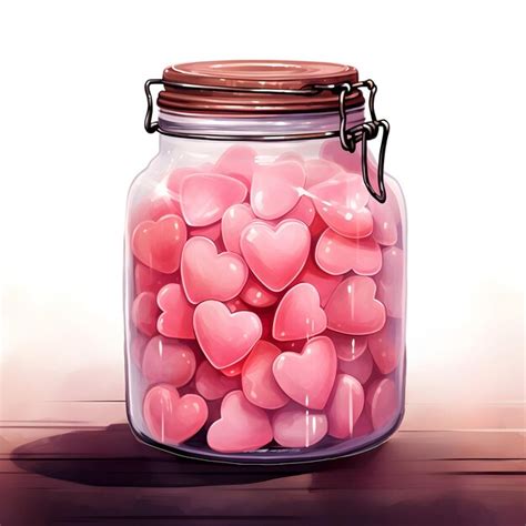 24 000 Heart Candy Jar Pictures