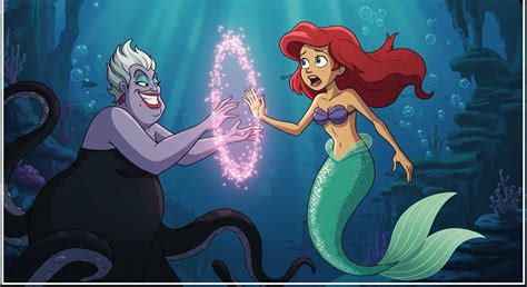 Ursula Turned Marcy Wu Into Ariel By Catoon28 On Deviantart