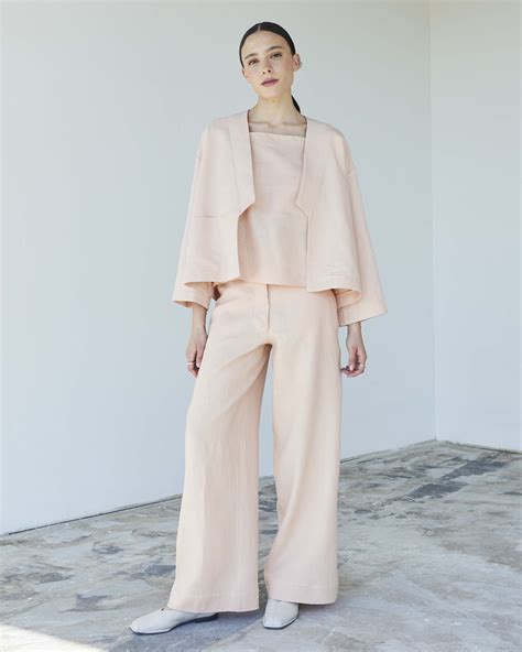 Oxam Chaqueta Crop Peach Pas Denom