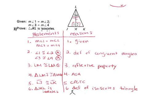 Chapter 4 Worksheet Proofs Ppt