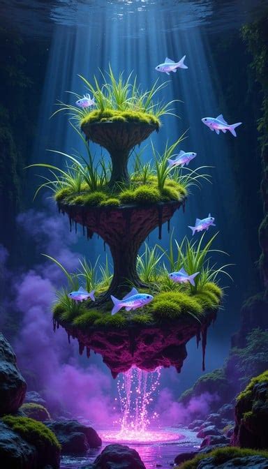 Free Cosmic Floating Ecosystem Image Download At Stockcake