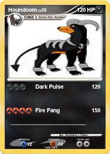 Pokémon Houndoom 216 216 Dark Pulse My Pokemon Card