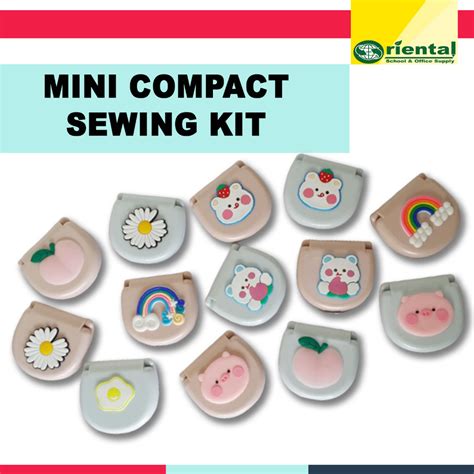 Mini Compact Sewing Kit Cute Sewing Starting Kit Portable Sewing Kit Random Design Shopee