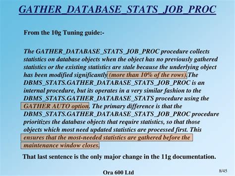 Ppt Guiding Practices For Gathering Database Statistics Powerpoint