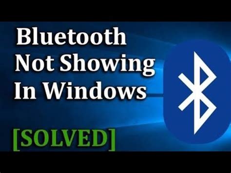 Fix Bluetooth Not Working Bluetooth Not Showing In Device Manager On Windows On Off Button