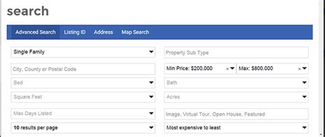 Mobile First Template Idx Broker