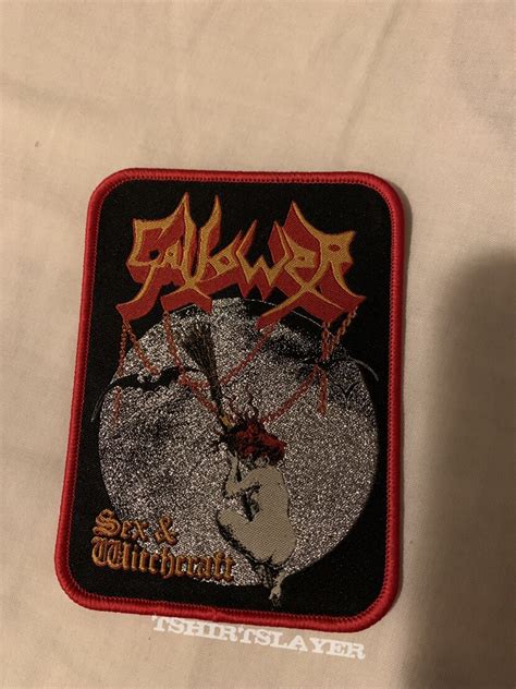 Gallower Sex And Witchcraft Woven Patch Tshirtslayer Tshirt And