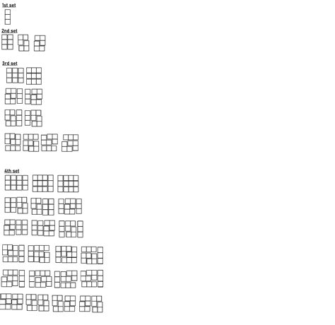 Combinatorics Recursive Block Arrangement Pattern Mathematics