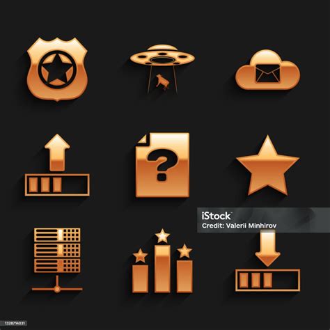 알 수 없는 문서 순위 별 로딩 스타 서버 데이터 웹 호스팅 및 아이콘을 설정합니다 벡터 1위에 대한 스톡 벡터 아트 및 기타 이미지 Istock