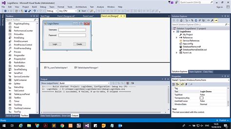 Vbnet Programming Sample System With Data Source And Dataset Connect