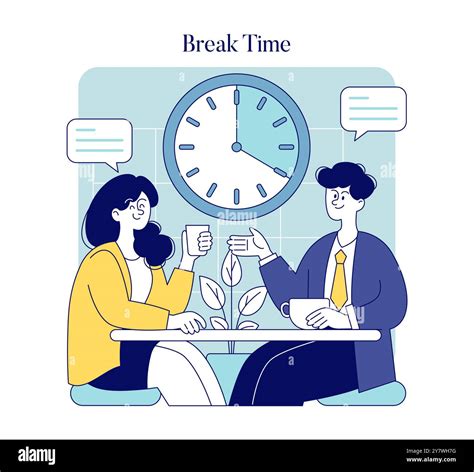 Pause Moment Stock Vector Images Alamy