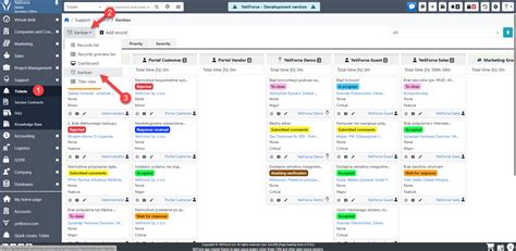 kanban board view yetiforce documentation