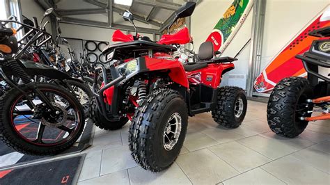 Квадроцикл подростковый бензиновый DAZZLE 125 - YouTube