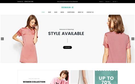 Тема X Woocommerce Fashion And Beauty Woocommerce интернет магазин Wordpress