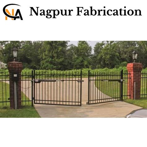 Iron Color Coated Remote Controlled Gate For Commercial At ₹ 20000piece In Nagpur