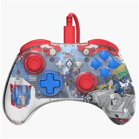Pdp Transformers Optimus Prime City Battle Realmz Wired Controller For
