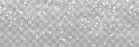 Premium Vector Christmas Snow Falling Snowflakes On Png Background