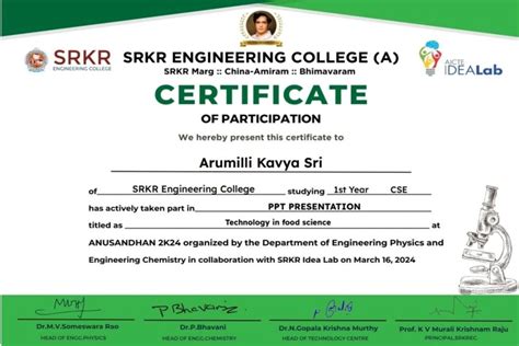 Kavya Sri Arumilli On Linkedin Grateful For The Opportunity To Present My Ideas On