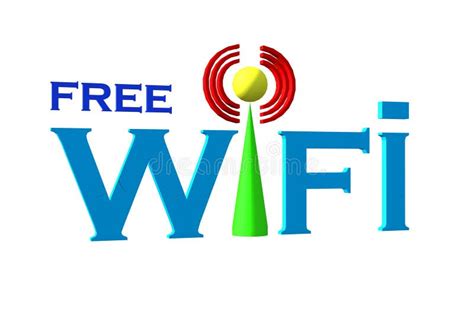 Free Wifi Stock Illustration Illustration Of Device