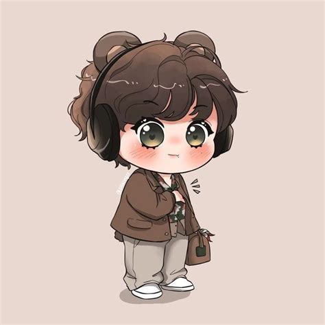Tae Tae ♥ Dibujos Chibi Dibujos Bonitos Chibi Dibujos