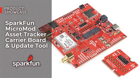 product showcase sparkfun micromod asset tracker carrier board