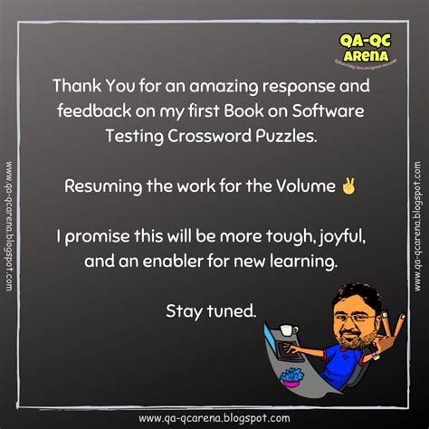 qa qc arena on linkedin softwaretesting qaqcarena crosswords
