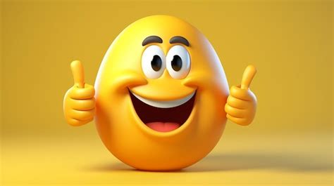 Premium Ai Image Emoji Emoticon Proud Of Himself Pointing Oneself With Happy Fingers