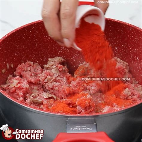 Molho De Carne Moída Para Lasanha Comidinhas Do Chef