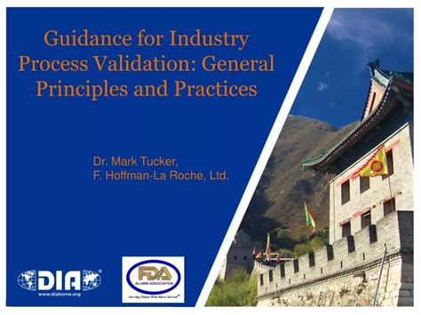 Ppt Guidance For Industry Process Validation General Principles And Practices Powerpoint