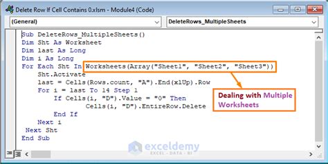 How To Delete A Row Using Macro If A Cell Contains In Excel Methods