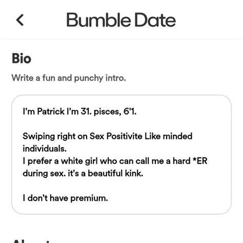 Men I Need You Am I Being Too Honest Here Bumble Bumble Know