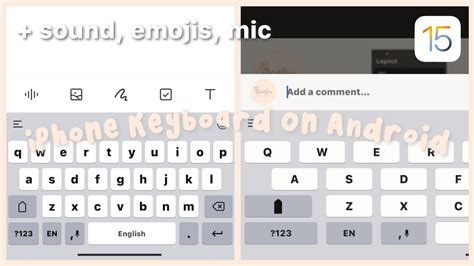 📱💥 Get Ios 17 Keyboard On Android Today 🔥🎉 Iphone Keyboard With Sound