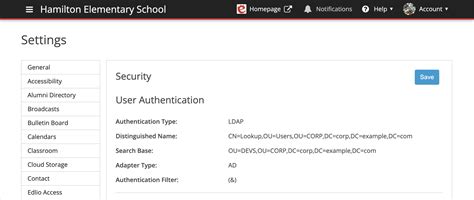 LDAP Configuration LDAP Edlio Help Center