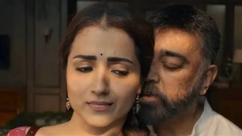Kamal Haasan And Trisha Krishnans Intimate Scenes In Thug Life Trailer