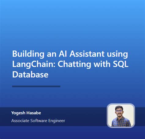 Building An Ai Assistant Using Langchain