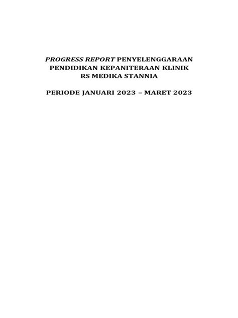 Progres Report Ppk2 Epc Pdf