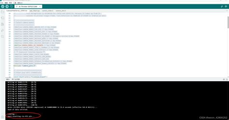esp32 cam安装配置 第一部份：通过arduino和camerawebserver设置esp32 cam setupledflash