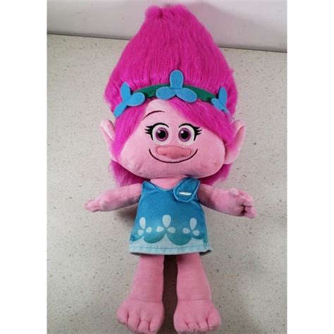 Dreamworks Toys Dreamworks Trolls 8inch Poppy Plush Doll Stylin