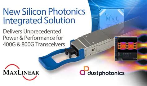 Silicon Photonics Integrated Solution For 400g 800g Transceivers