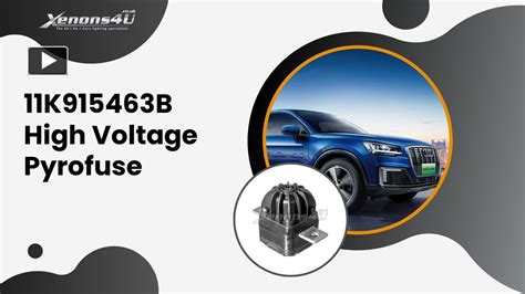 Ppt 11k915463b High Voltage Pyrofuse Powerpoint Presentation Free