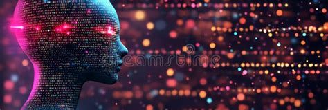 Profil Futuristic Ai Coding Agent Digital Code Artificial Intelligence Tech Innovation