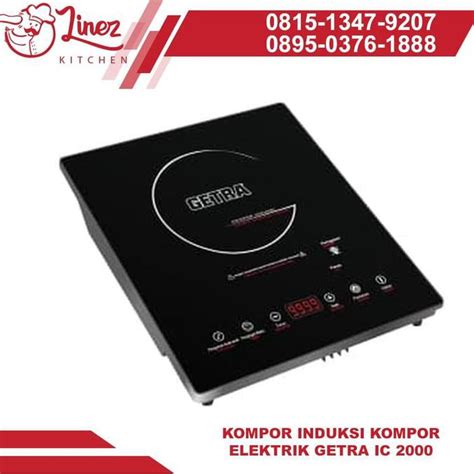 Jual Kompor Listrik Induksi Kompor Elektrik Getra Ic 2000 Rirismeta Shopee Indonesia