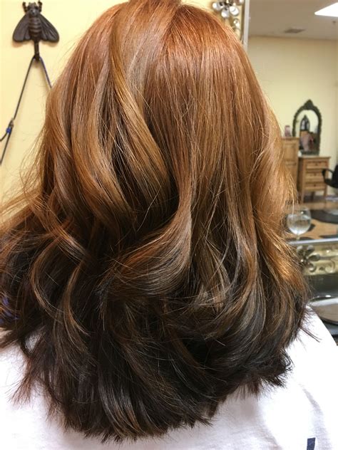 Brown Reverse Ombre Hair Tumblr